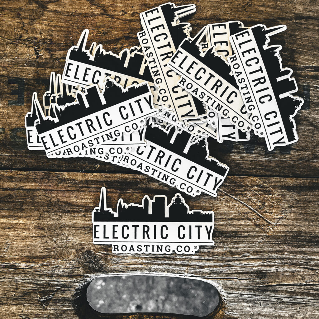 ECR Sticker Specialty Coffee - Electric City Roasting Co.®
